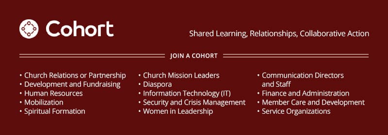 Cohort-Banner | Missio Nexus