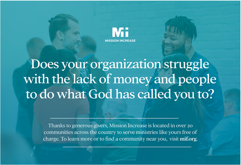 Connect to Mission Increase - Missio Nexus